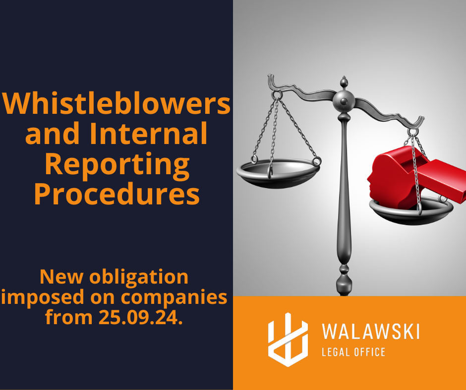 Whistleblowers and Internal Reporting Procedure - Szczecin