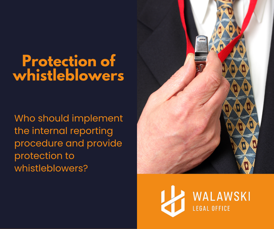 Who should implement the Whistleblower Protection Procedure